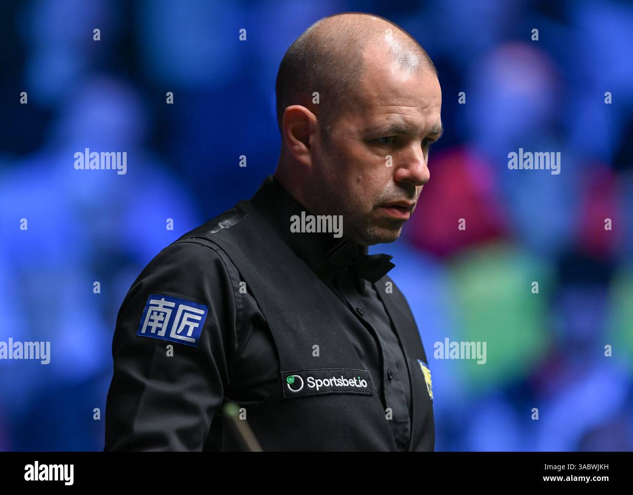 Manchester, UK. 2nd Apr, 2025. Barry Hawkins during his Quarter Final ...