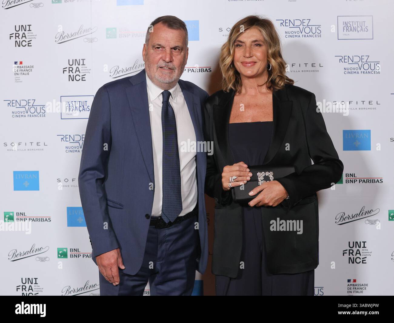 Rome, Italy. 03rd Apr, 2025. Rome, Palazzo Farnese, photocall Rendez ...