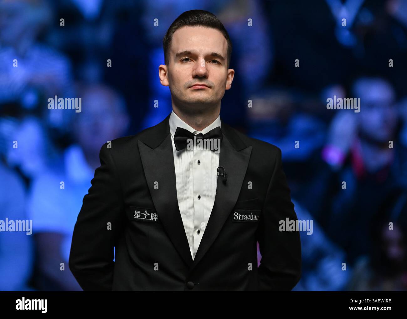 Manchester, UK. 2nd Apr, 2025. Referee Marcel Eckardt during the ...