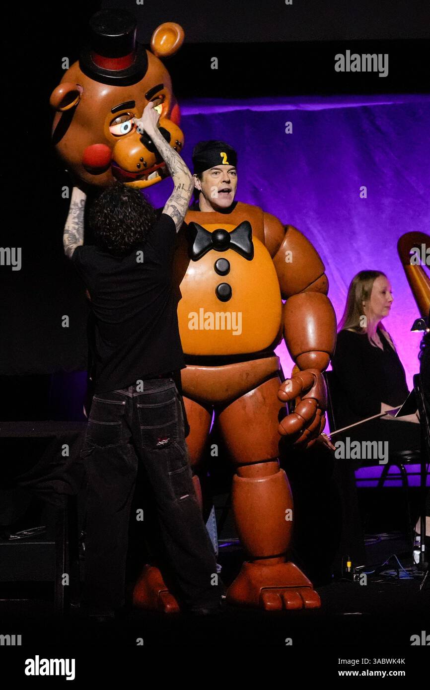 Jason Blum, CEO of Blumhouse Productions, appears onstage during the ...