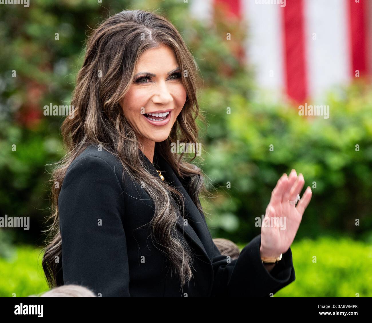 Washington, United States. 02nd Apr, 2025. U.S. Secretary of Homeland ...