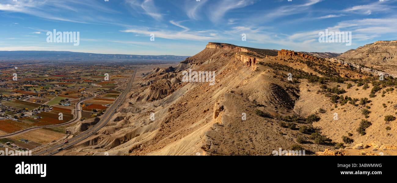 The Grand Valley, The Colorado River, Mt Garfield, I70, and the Book ...