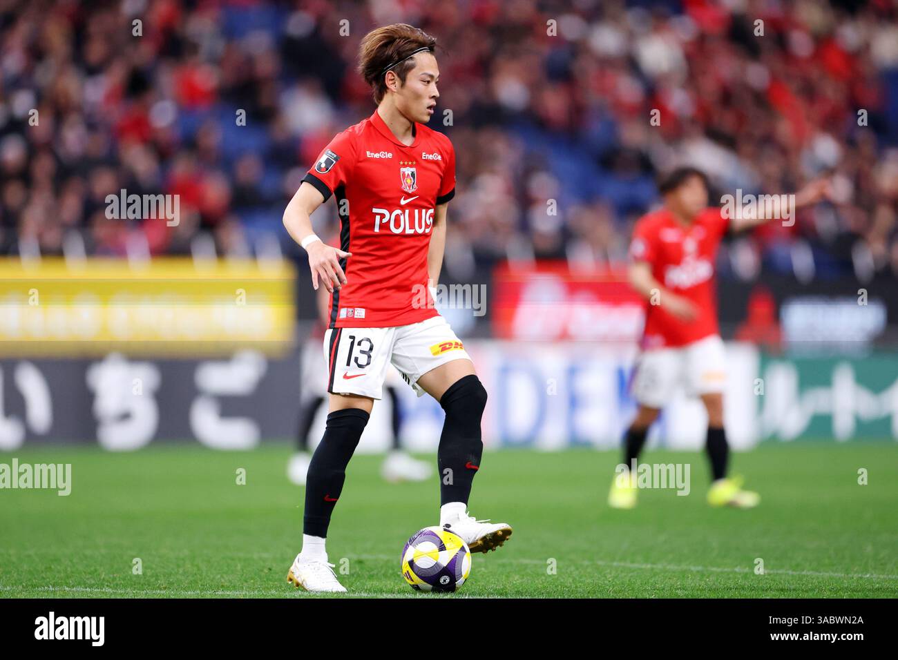 Saitama Stadium 2002, Saitama, Japan. 2nd Apr, 2025. Ryoma Watanabe (Reds), APRIL 2, 2025 ...