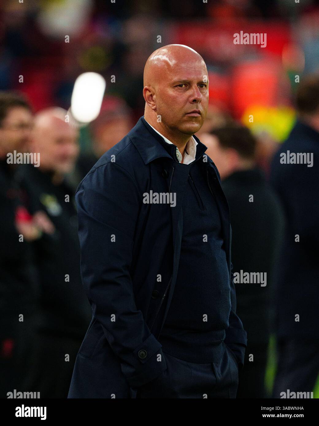 Liverpool manager Arne Slot during the Premier League match between ...