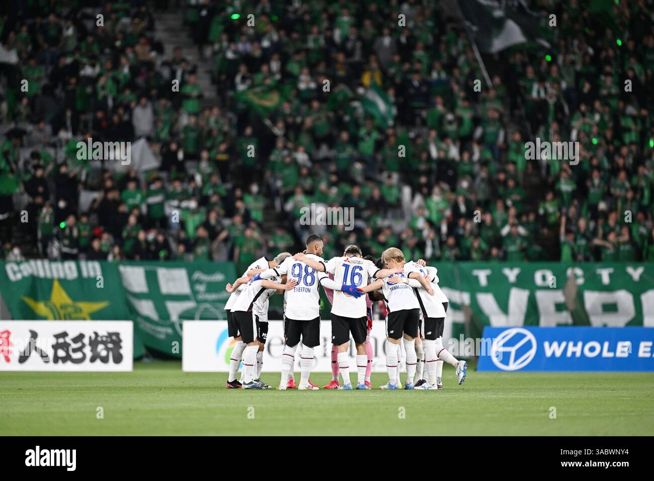 Ajinomoto Stadium, Tokyo, Japan. 2nd Apr, 2025. FCFC Tokyo team group, APRIL 2, 2025 - Football ...