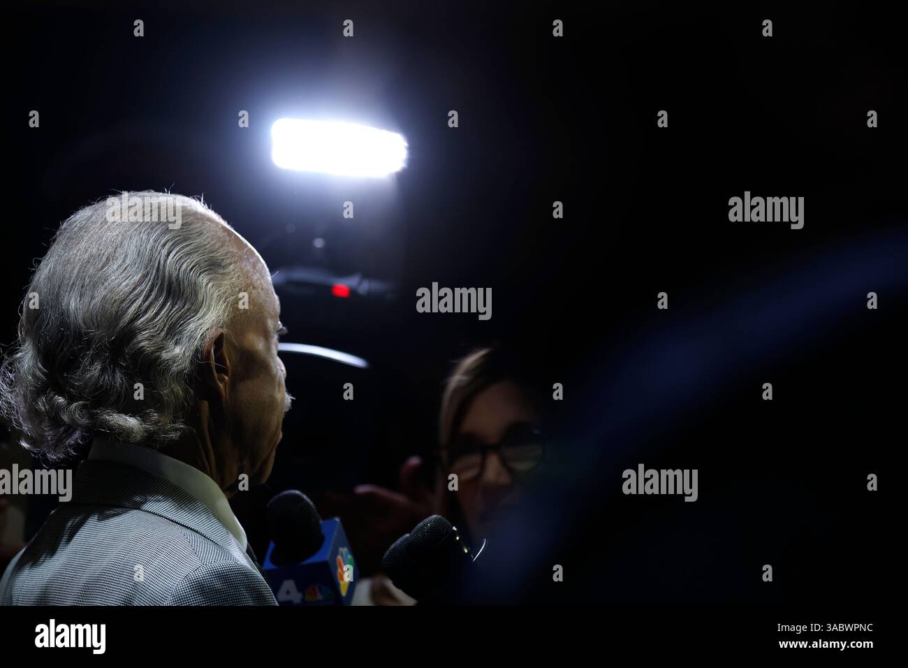 New York City, USA. 02nd Apr, 2025. Reverend Al Sharpton attends the ...