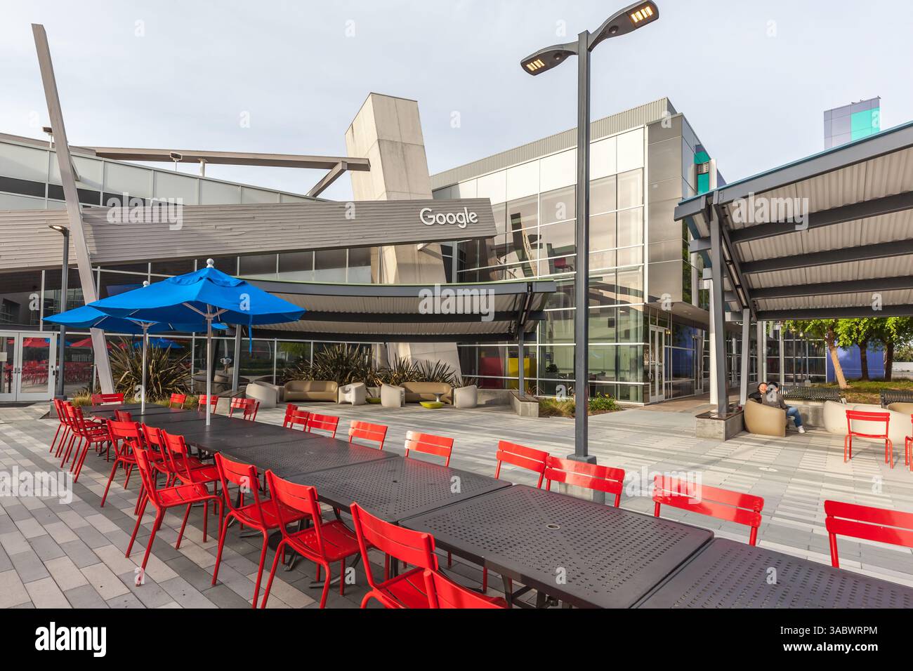 Mountain View, California, USA - March 30, 2018: Outside sitting of the ...