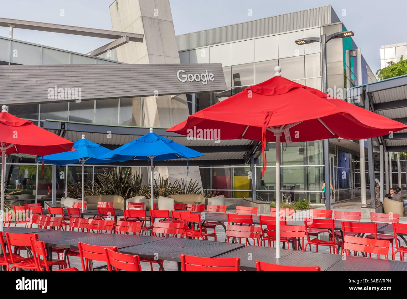 Mountain View, California, USA - March 30, 2018: Outside sitting of the ...