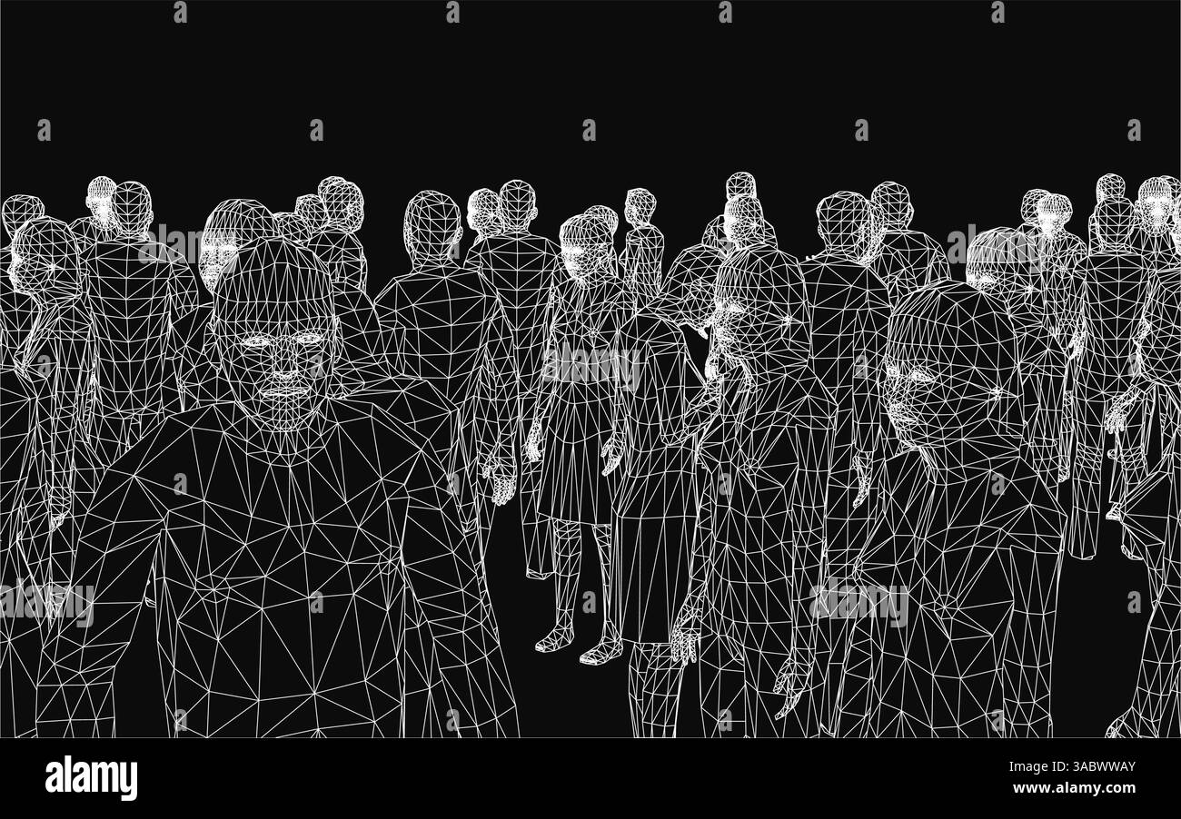 Together group vintage Stock Vector Images - Alamy