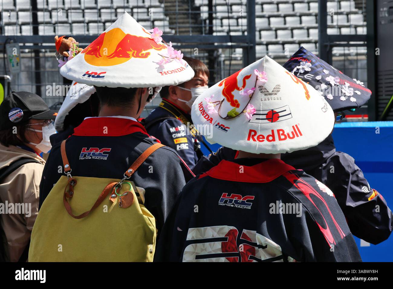 Suzuka, Japan. 03rd Apr, 2025. Circuit atmosphere - Red Bull Racing ...