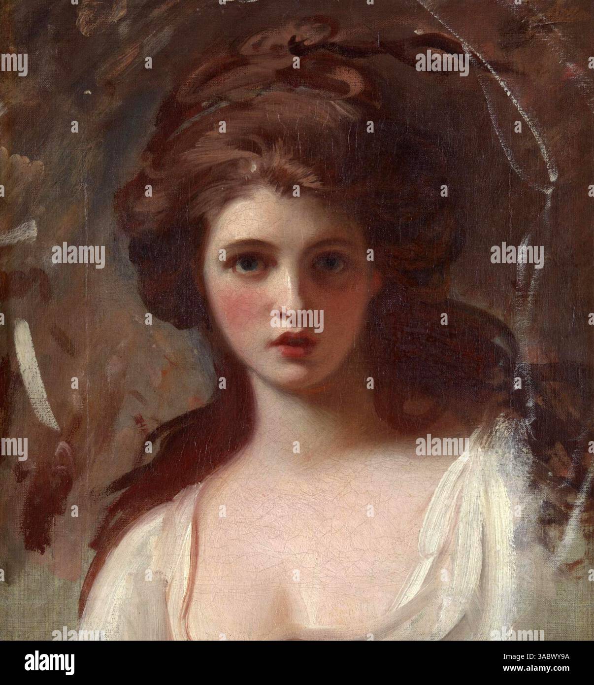 A painting of Emma Hard (Lady Hamilton) as Circe. Circe was the ...