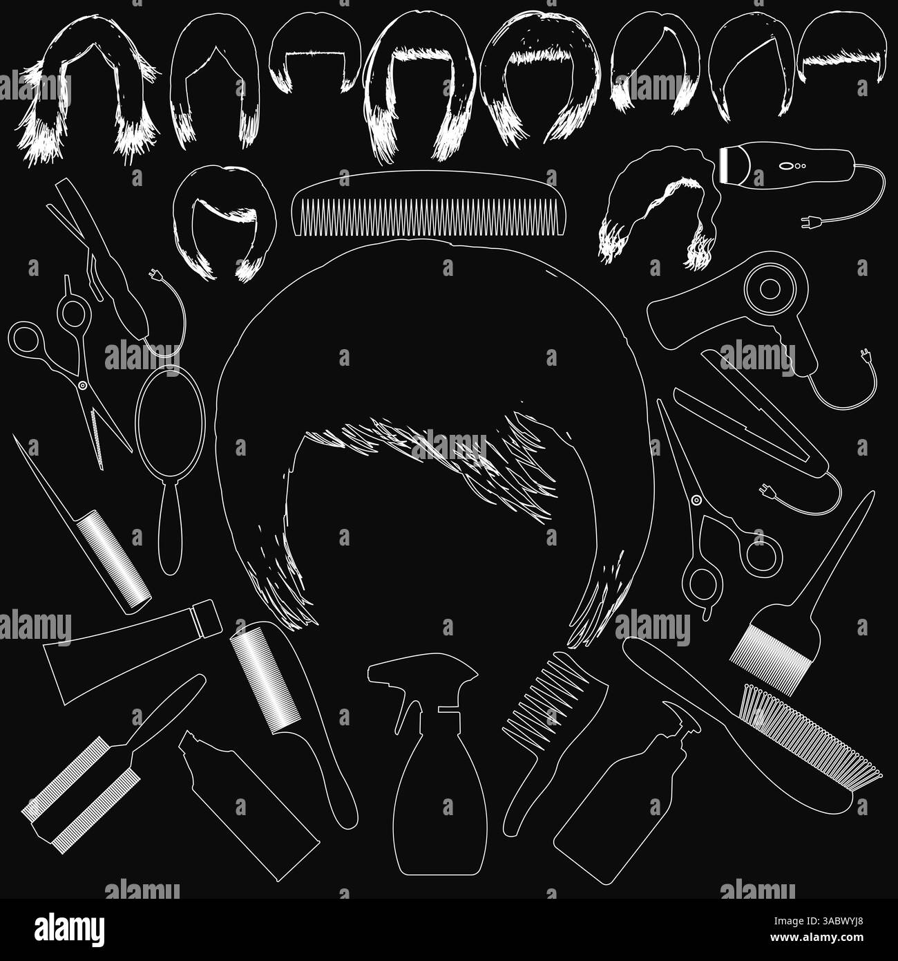 Showcasing tools Black and White Stock Photos & Images - Alamy