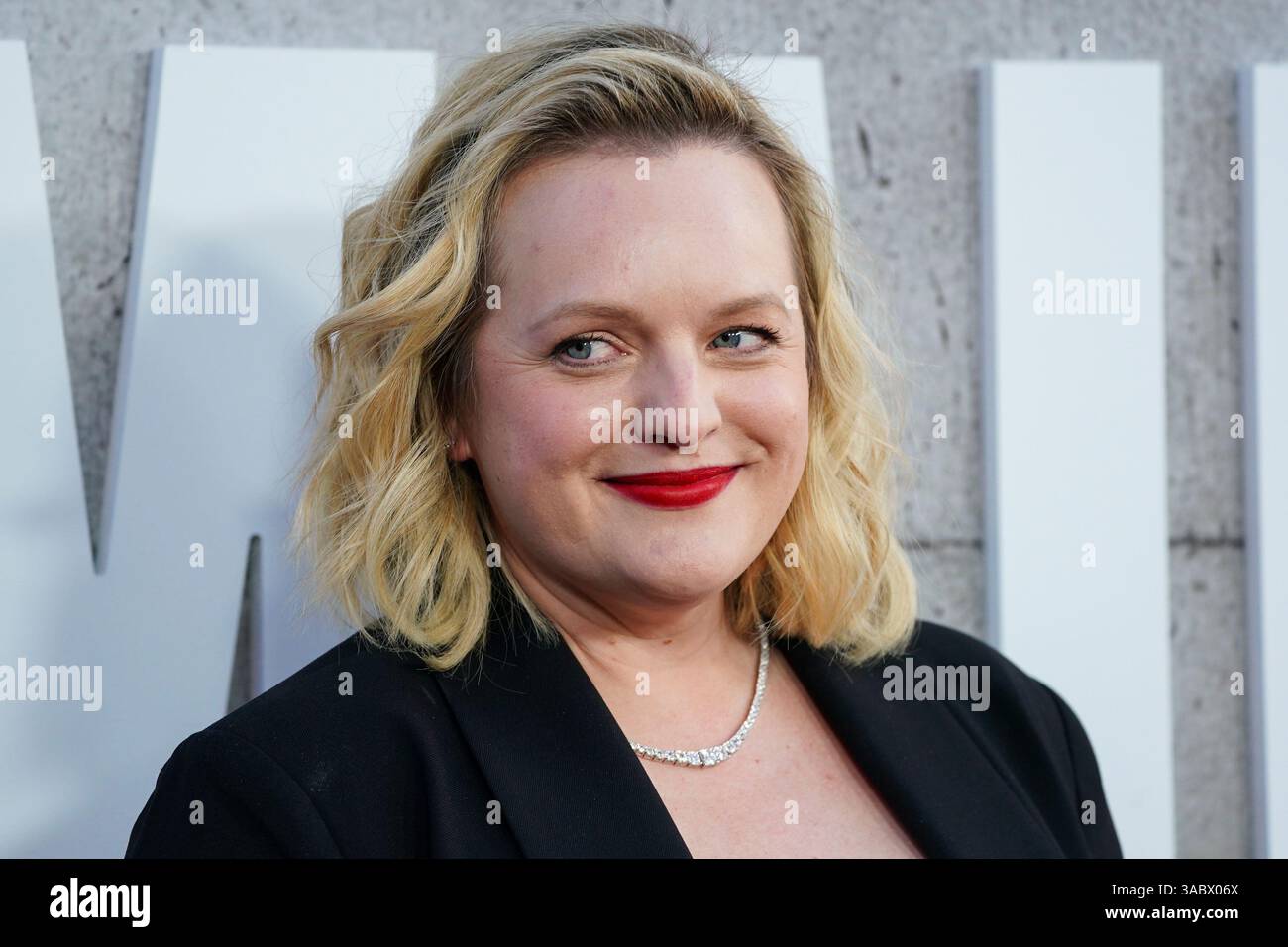 Elisabeth Moss arrives at the premiere of the sixth season of "The ...