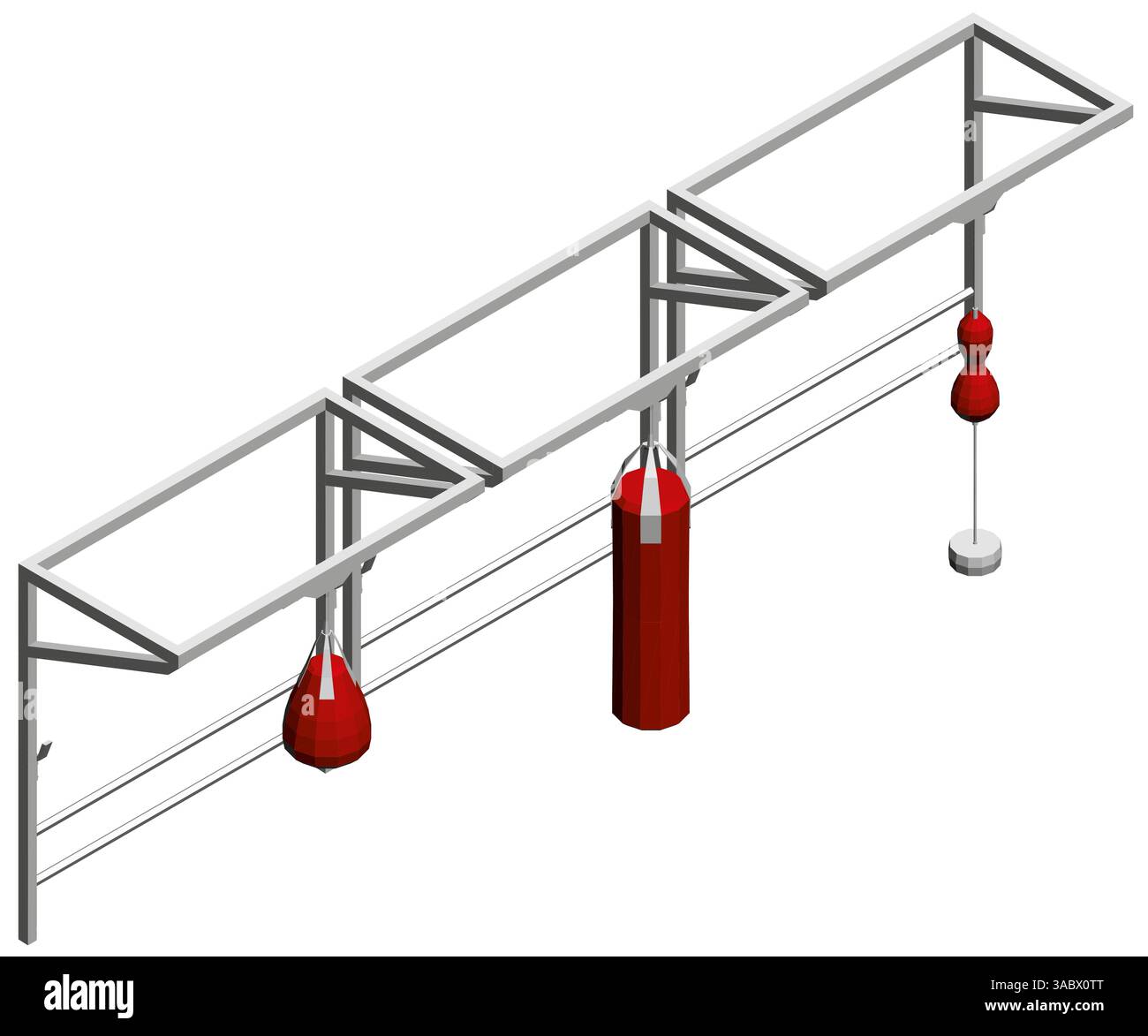 Rope hanging from building Stock Vector Images - Alamy