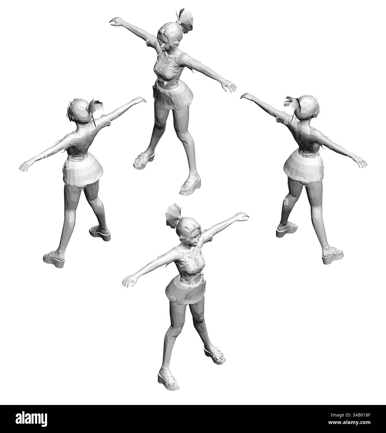 Scene women in dance Stock Vector Images - Alamy