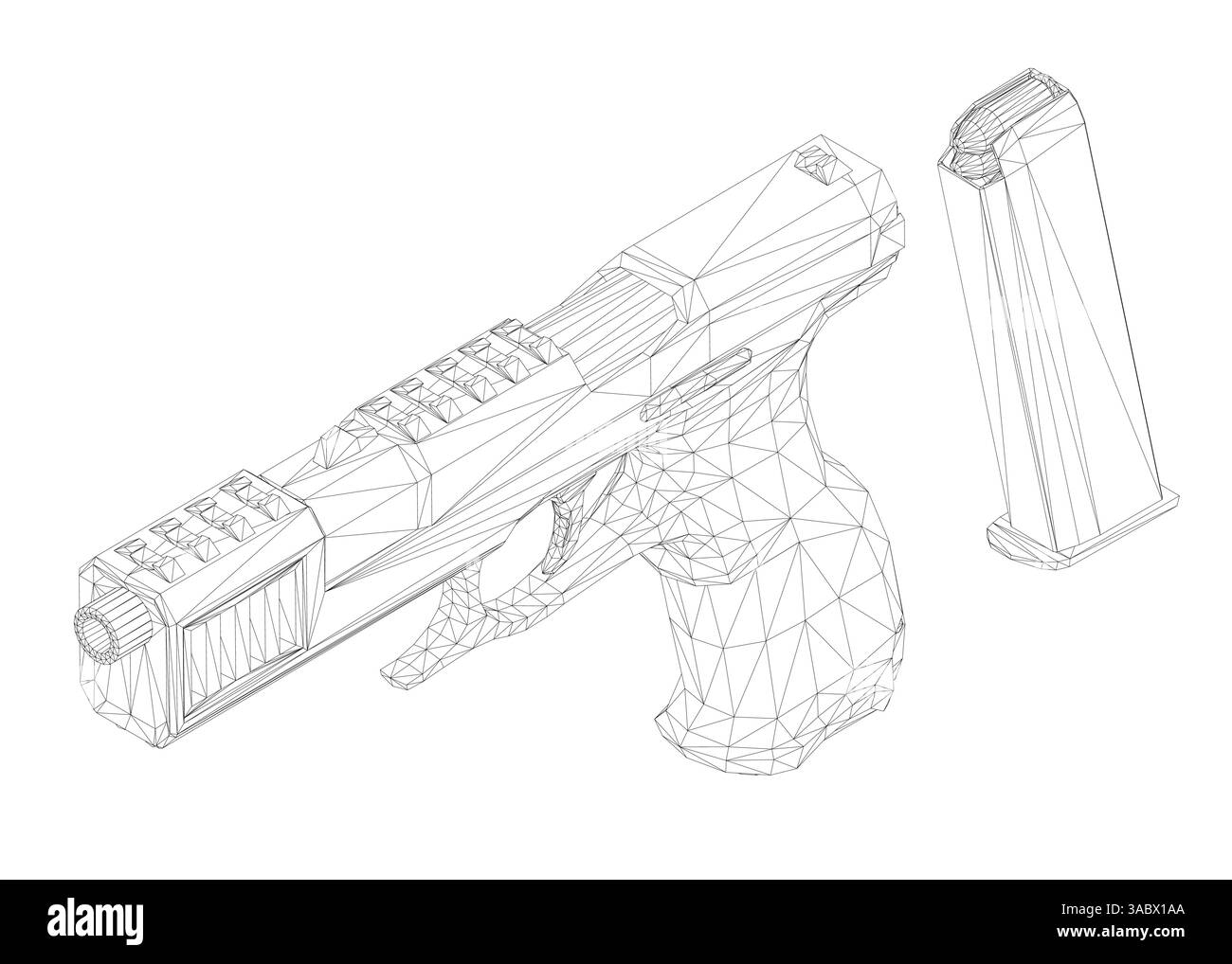 9mm magazine Stock Vector Images - Alamy