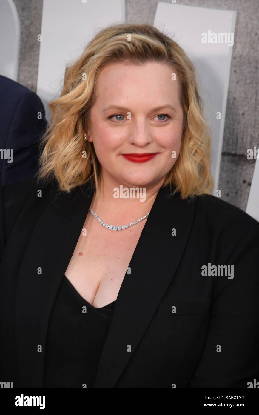Hollywood, Ca. 2nd Apr, 2025. Elisabeth Moss at Hulu's The Handmaid's ...