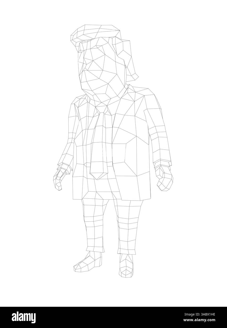 Standing male figure wearing Cut Out Stock Images & Pictures - Alamy