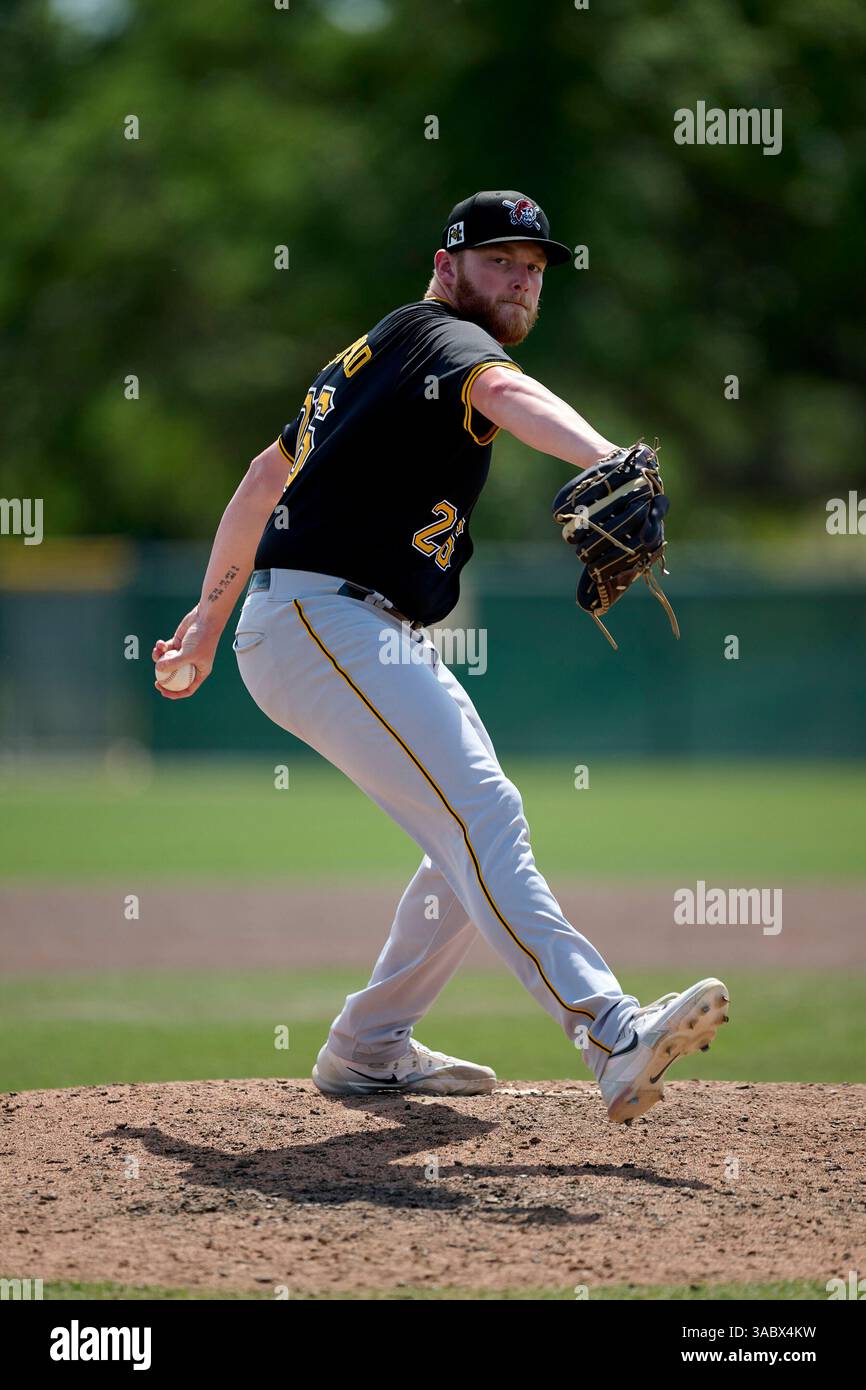 Pittsburgh Pirates pitcher Blake Townsend (26) during an MiLB Spring ...