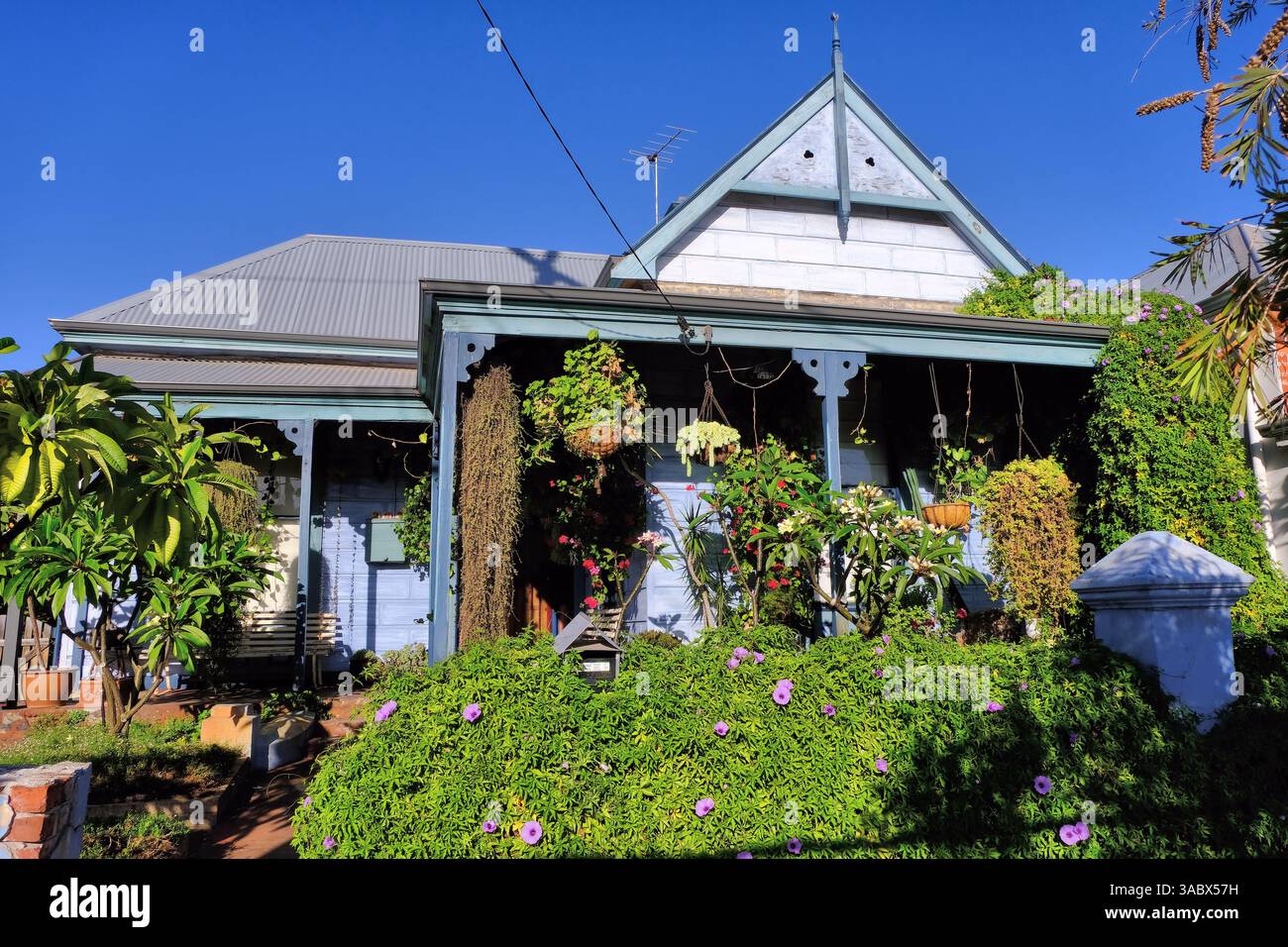 Traditional house and garden at 267 South Terrace, Fremantle, Perth ...