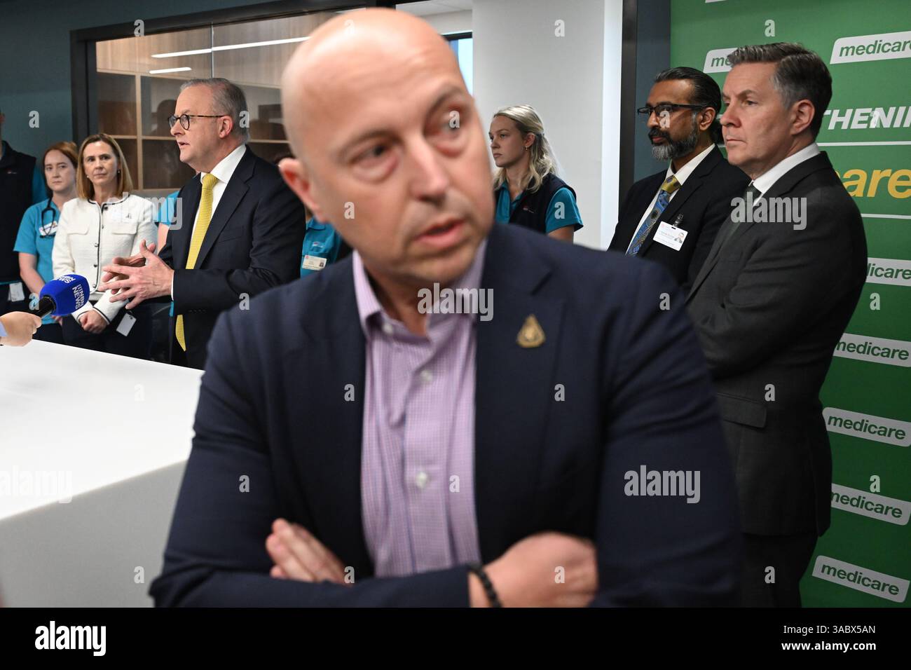 Maitland, Australia. 03rd Apr, 2025. A close personal protection ...