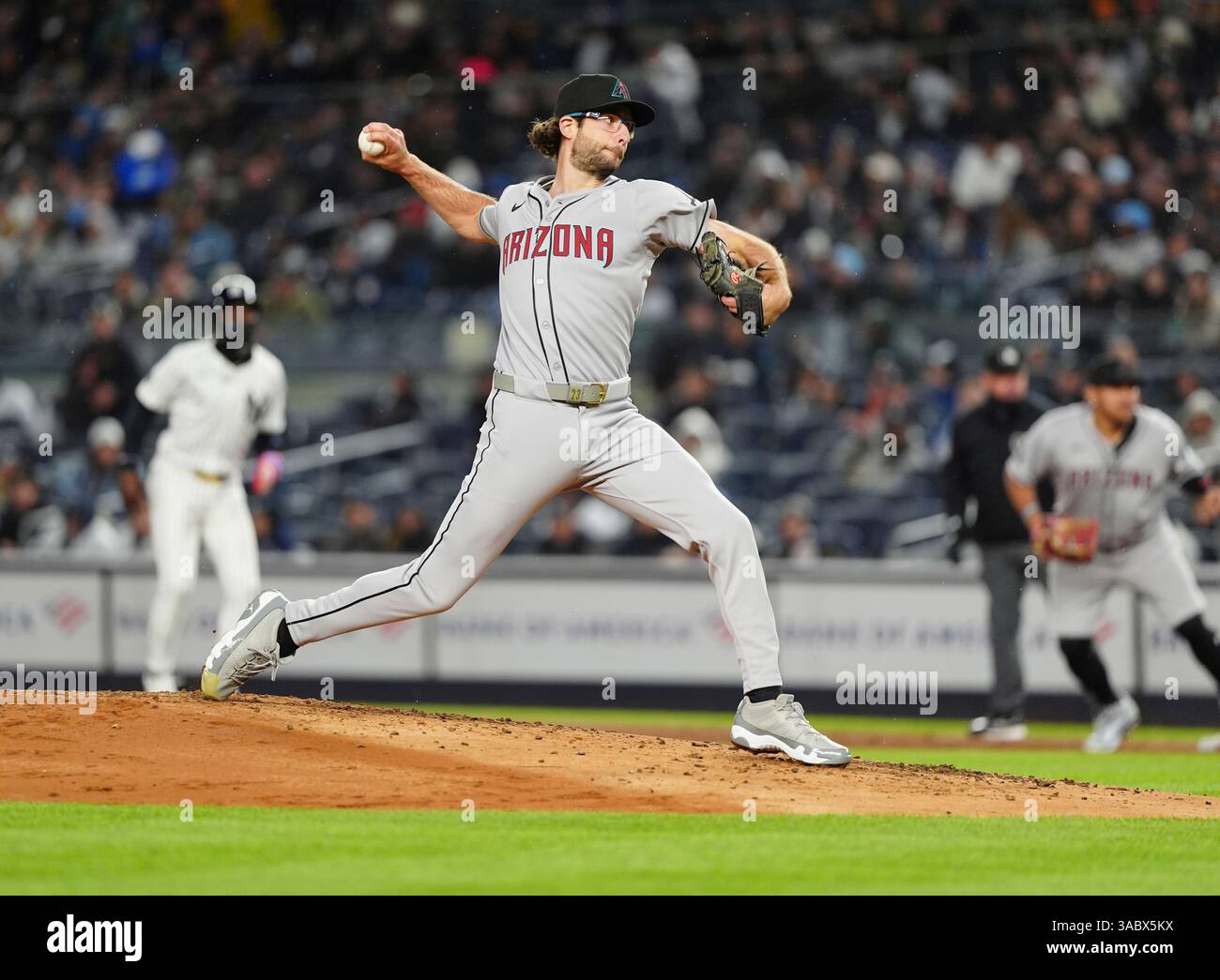 BRONX, NY - APRIL 02: Arizona Diamondbacks pitcher Zac Gallen (23 ...