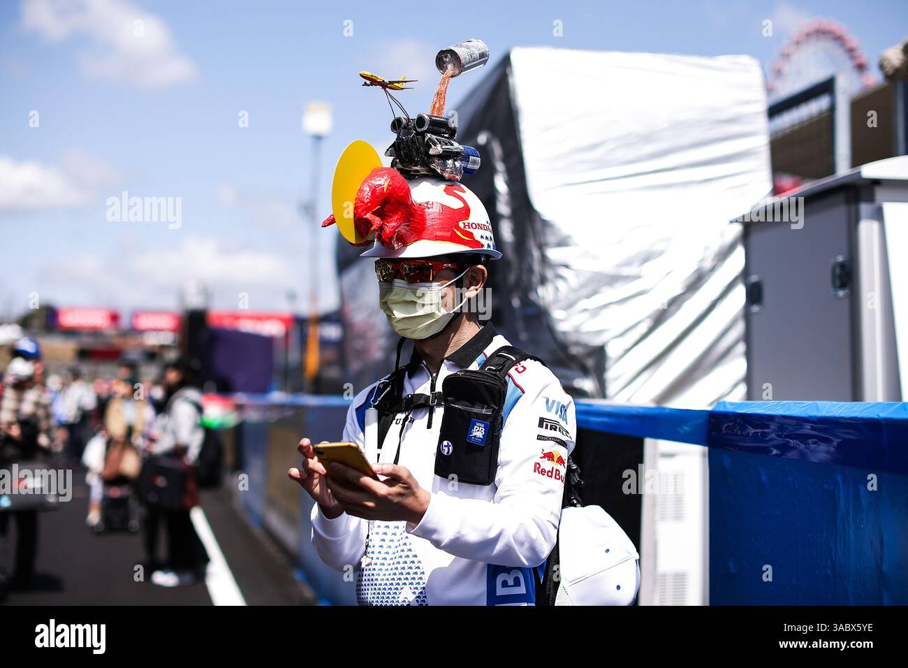 Japanese fan of Racing Bulls F1 Team during the Formula 1 Lenovo ...