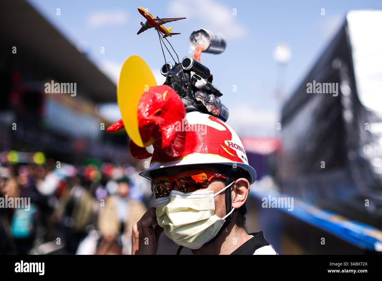 Japanese fan of Racing Bulls F1 Team during the Formula 1 Lenovo ...