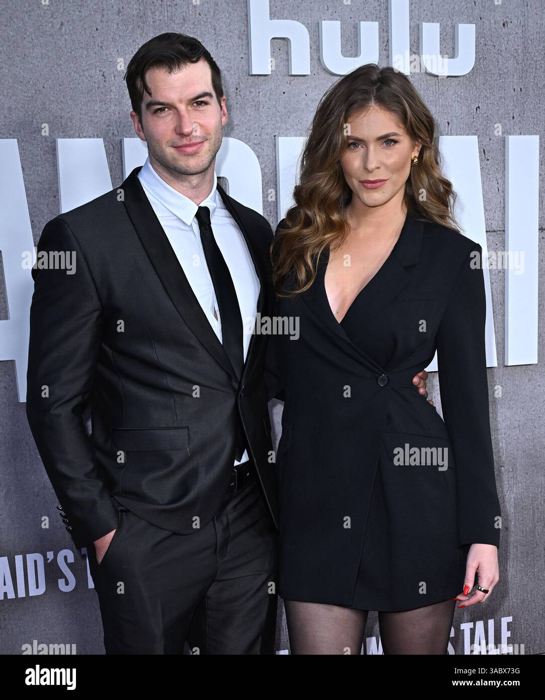 Hollywood, USA. 02nd Apr, 2025. Adam Hagenbuch and Jordan Claire ...