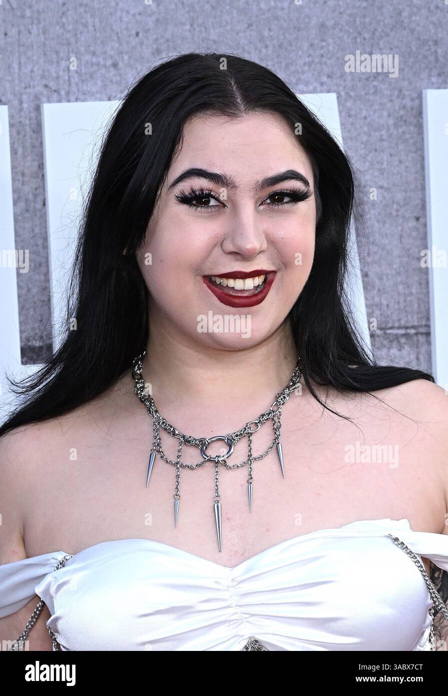 Hollywood, USA. 02nd Apr, 2025. Grace Mitscherlich arriving at Hulu's ...