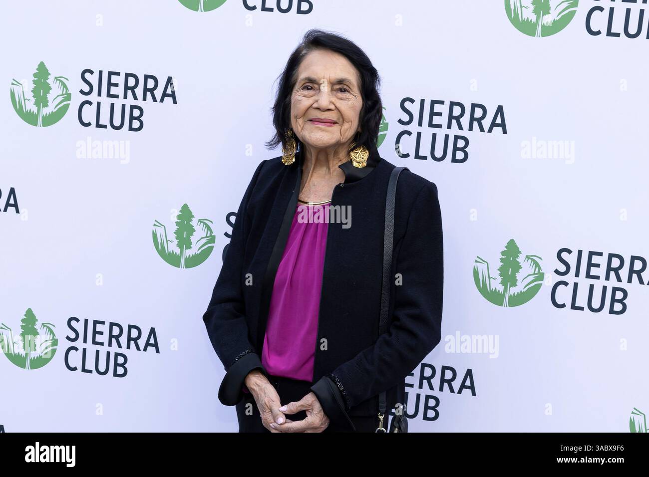 Los Angeles, USA. 02nd Apr, 2025. Dolores Huerta attends the arrivals ...