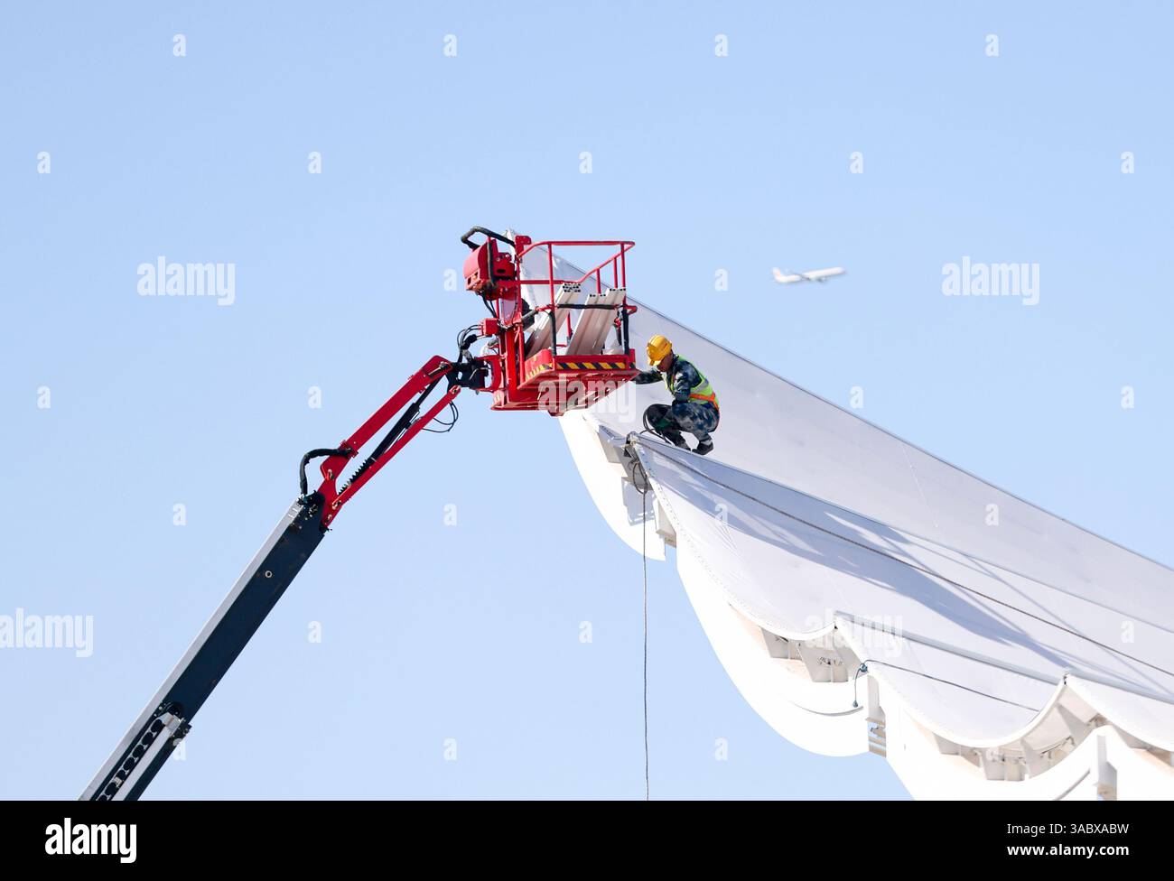 Comprehensive transportation hub construction site of beijing sub ...