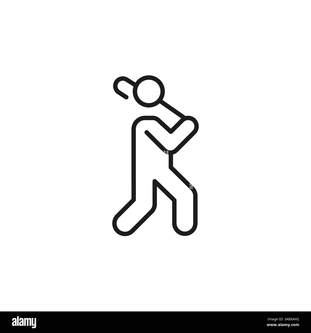 Baseball Player icon Stock Vector Image & Art - Alamy