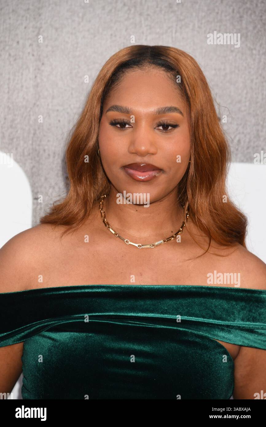 Hollywood, Ca. 2nd Apr, 2025. Tiahra Nelson at Hulu's The Handmaid's ...