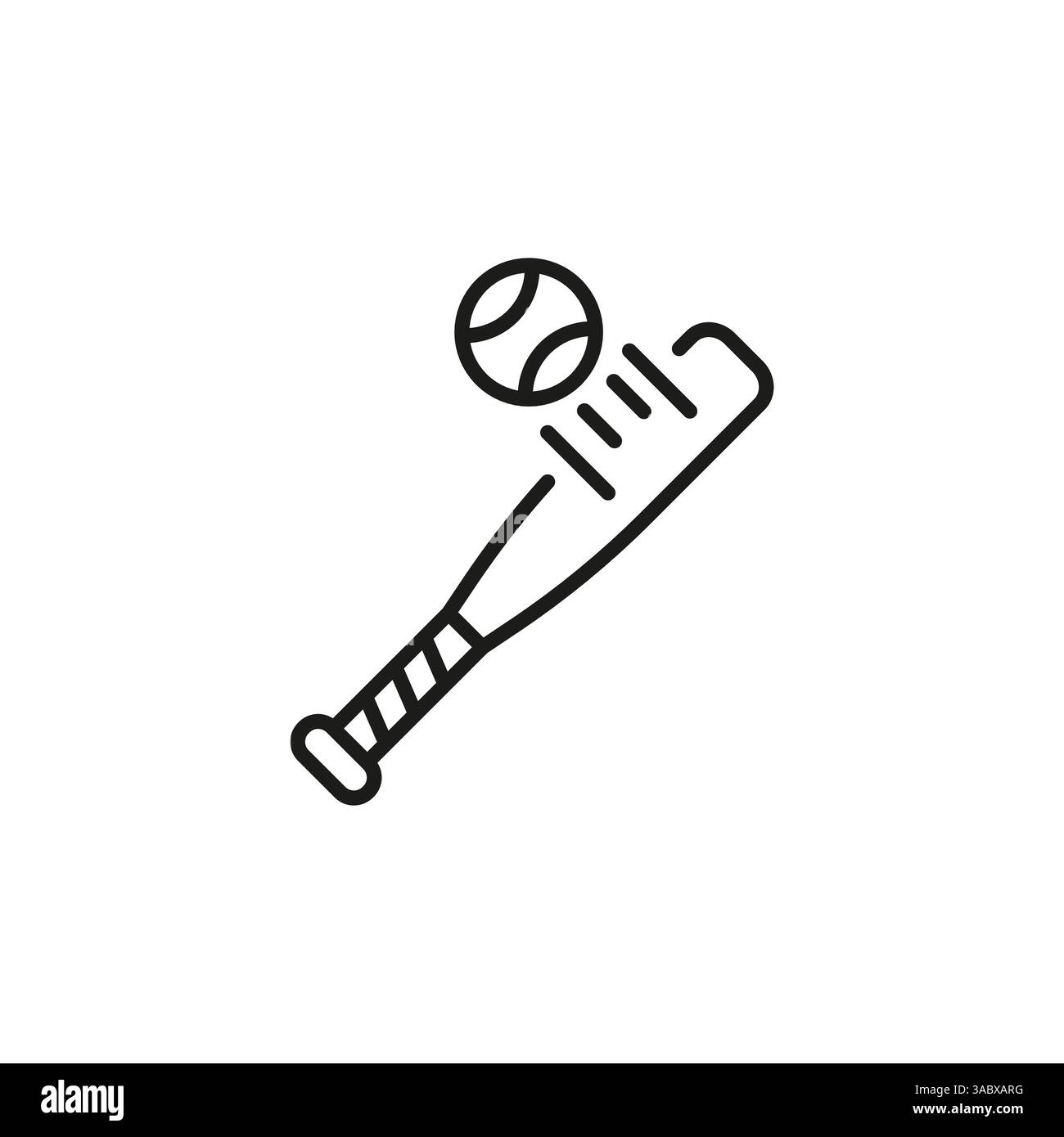 Baseball Bat and Ball Icon Stock Vector Image & Art - Alamy