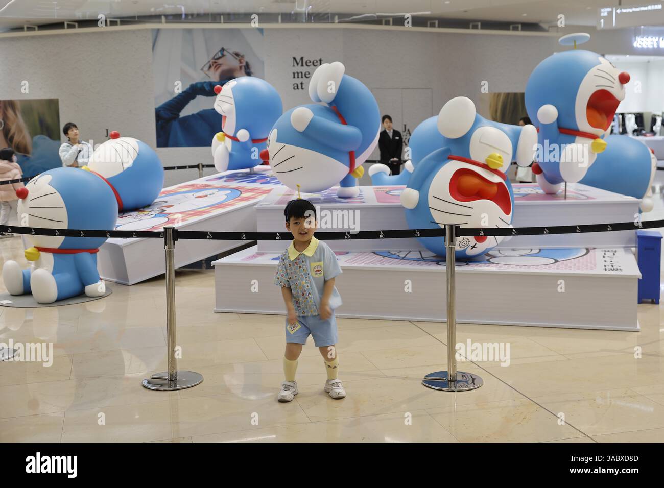 **CHINESE MAINLAND, HONG KONG, MACAU AND TAIWAN OUT** A Doraemon ...