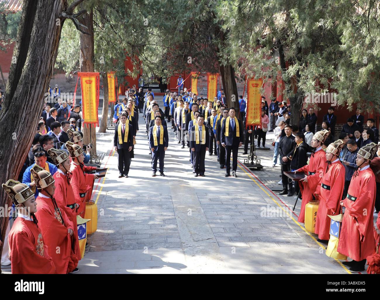 **CHINESE MAINLAND, HONG KONG, MACAU AND TAIWAN OUT** A Confucius ...
