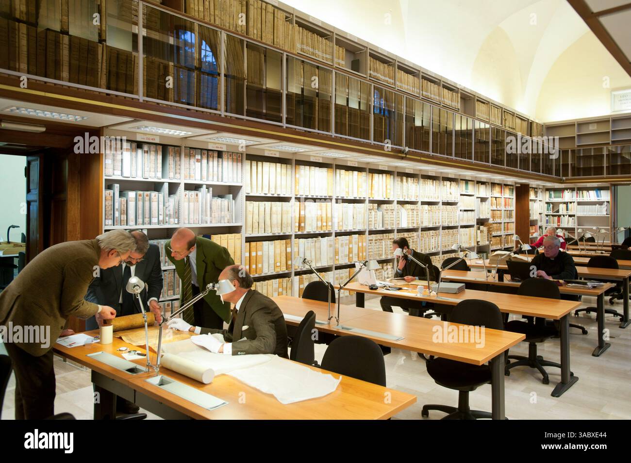 Index Room of Pope Leo XIII in the Vatican Apostolic Archive (formerly ...