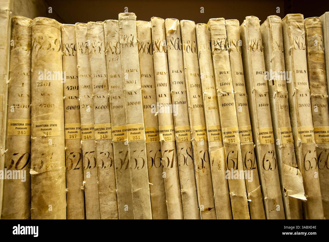 Index Room of Pope Leo XIII in the Vatican Apostolic Archive (formerly ...