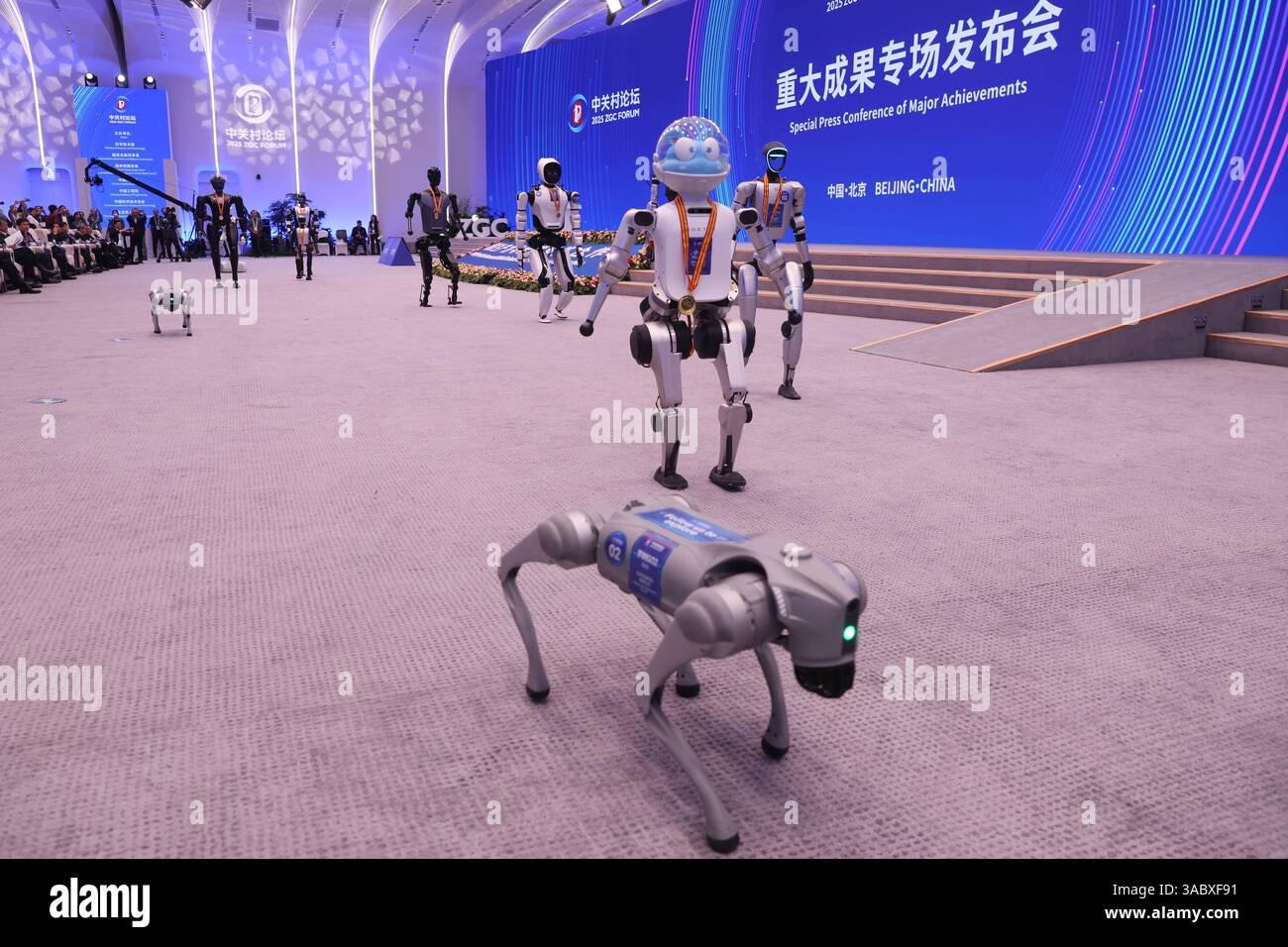 **CHINESE MAINLAND, HONG KONG, MACAU AND TAIWAN OUT** Humanoid robots ...