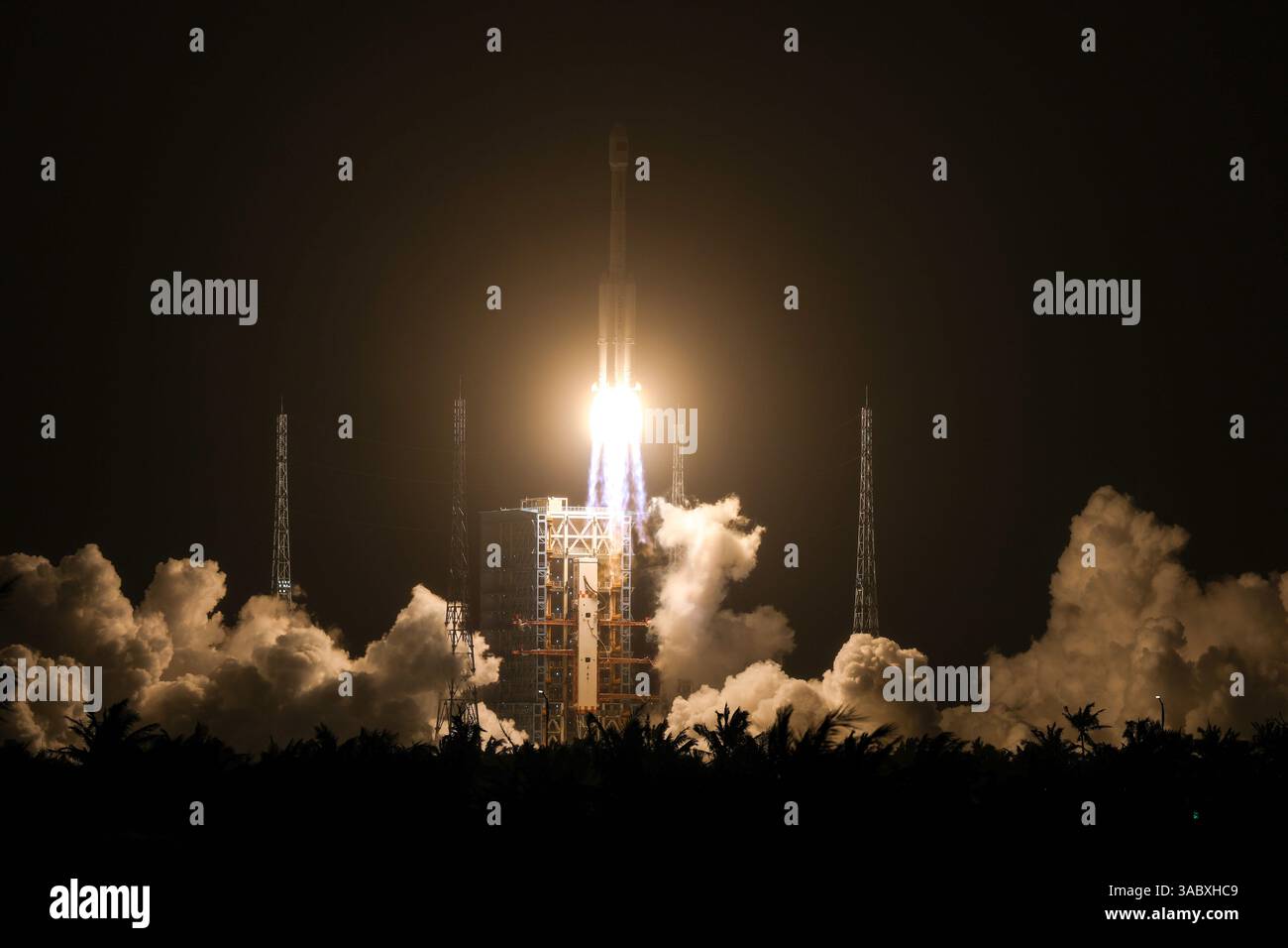 Long march 7 converted into carrier rocket hi-res stock photography and ...
