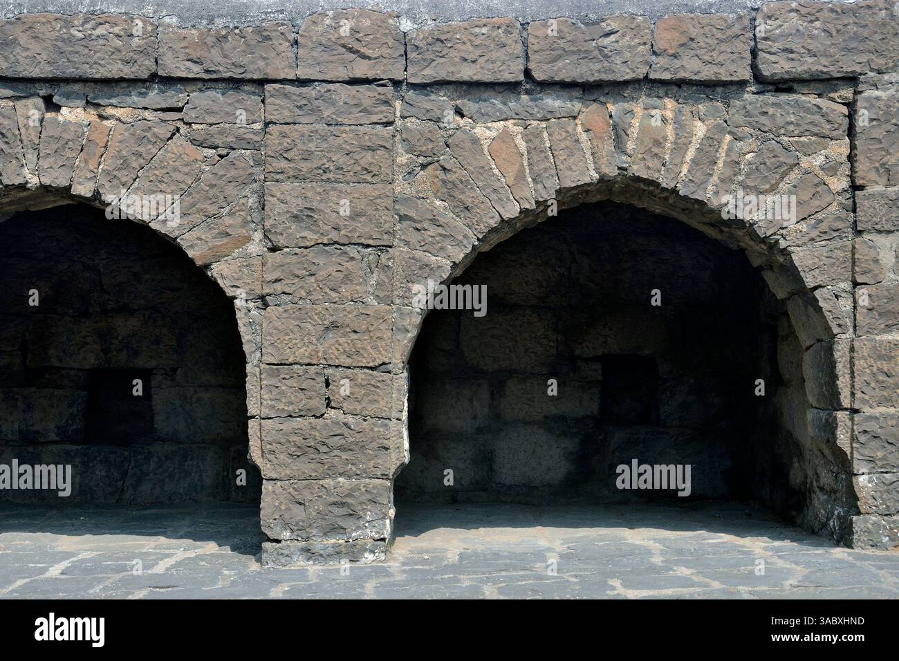 Partial view of Gulbarga fort was originally built by Raja Gulchand ...