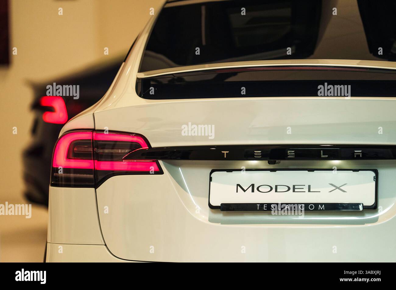 03 April 2025, Hesse, Frankfurt/Main: Electric vehicles from car ...