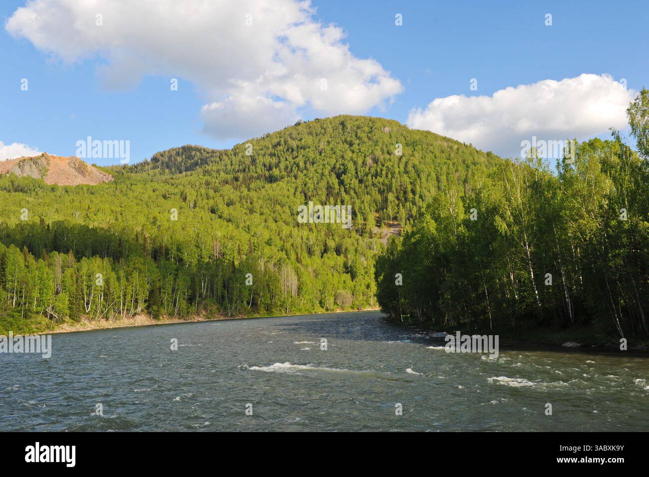 The Chernaya Uba River, in a mountainous area Stock Photo - Alamy