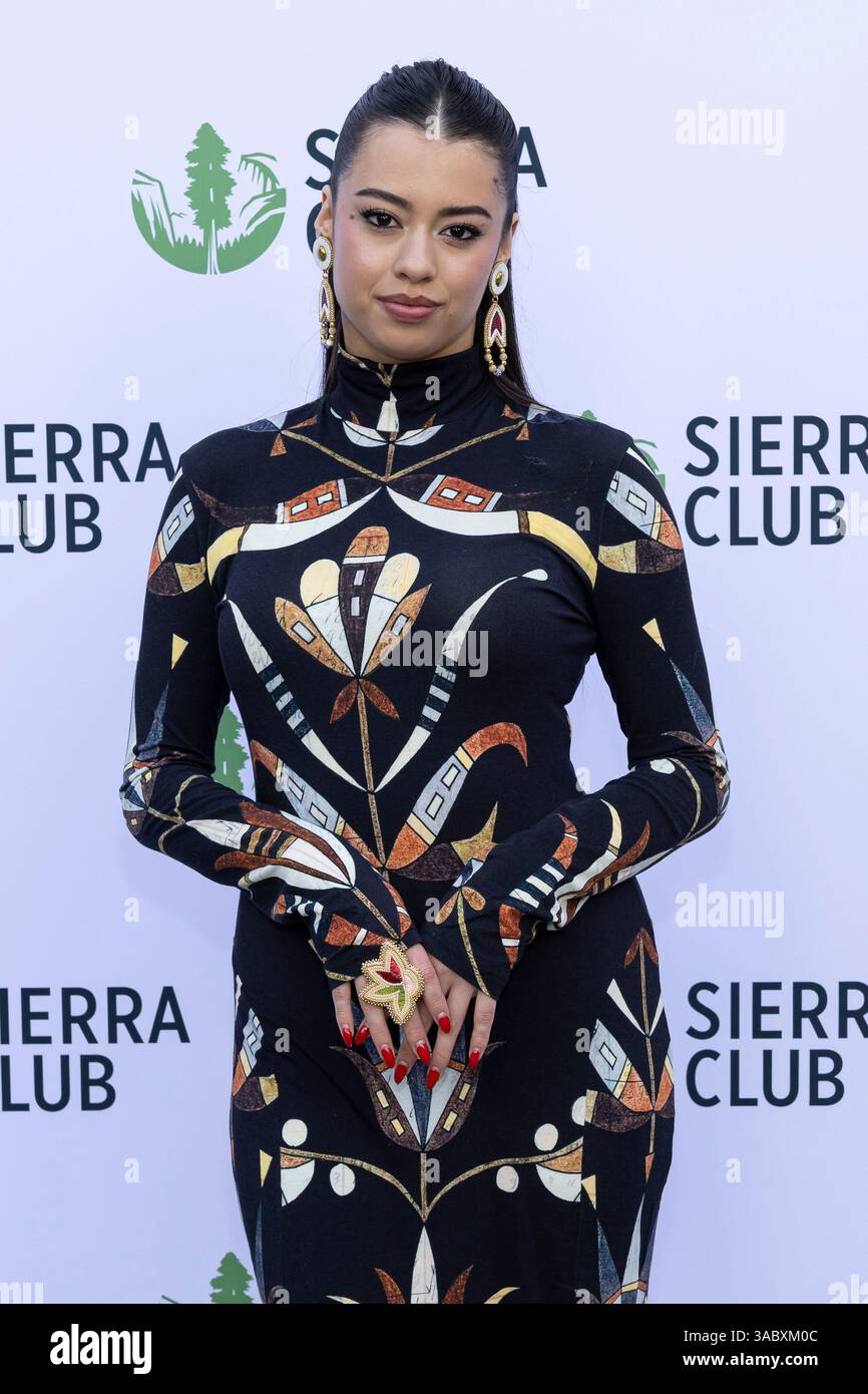 Los Angeles, USA. 02nd Apr, 2025. Amber Midthunder attends the arrivals ...