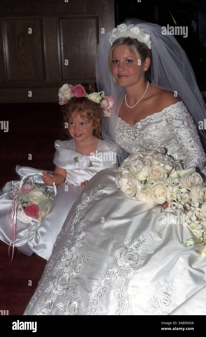 Jul 25, 1996; Hollywood, CA, USA; Actor CANDACE CAMERON marries star ...