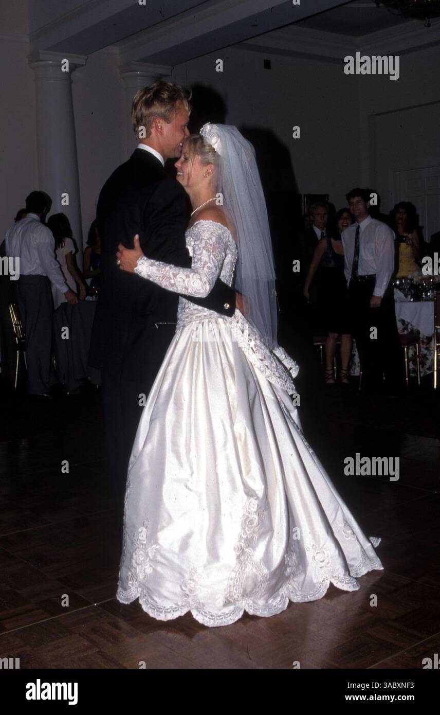 Jul 25, 1996; Hollywood, CA, USA; Actor CANDACE CAMERON marries star ...