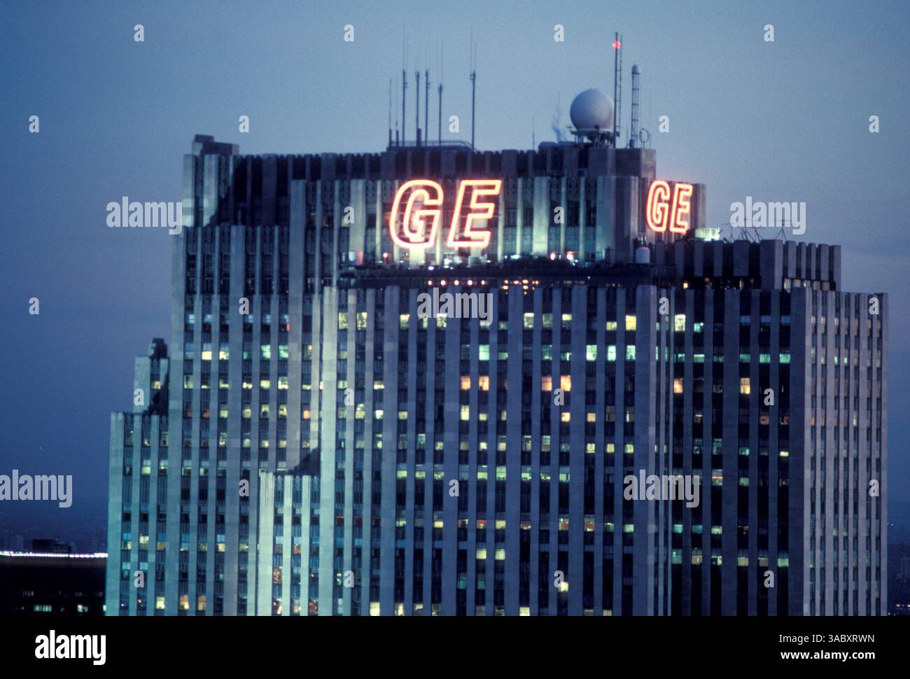 Sep 01, 1989 - New York, New York, USA - (RCA Building) GE Building ...