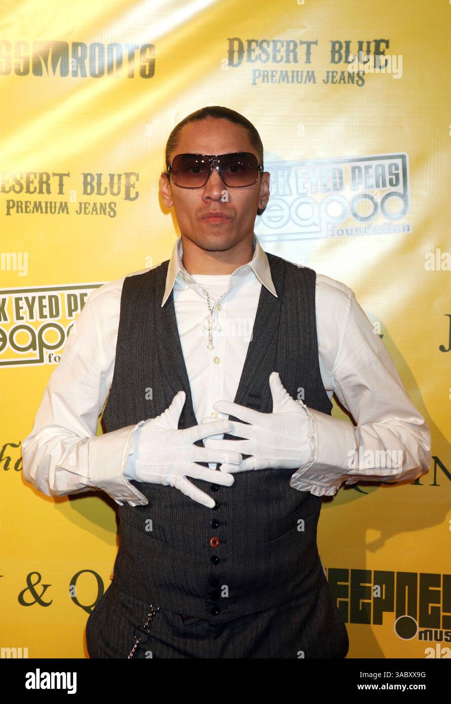 Nov 27, 2007 - Hollywood, California, USA - Musician TABOO at the Apl ...