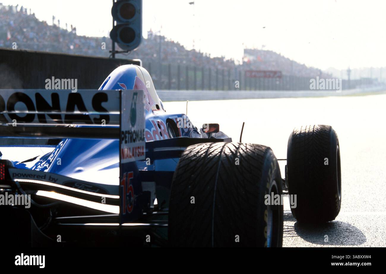 Heinz-Harald Frentzen(GER) Sauber C15, his last race for Sauber before ...